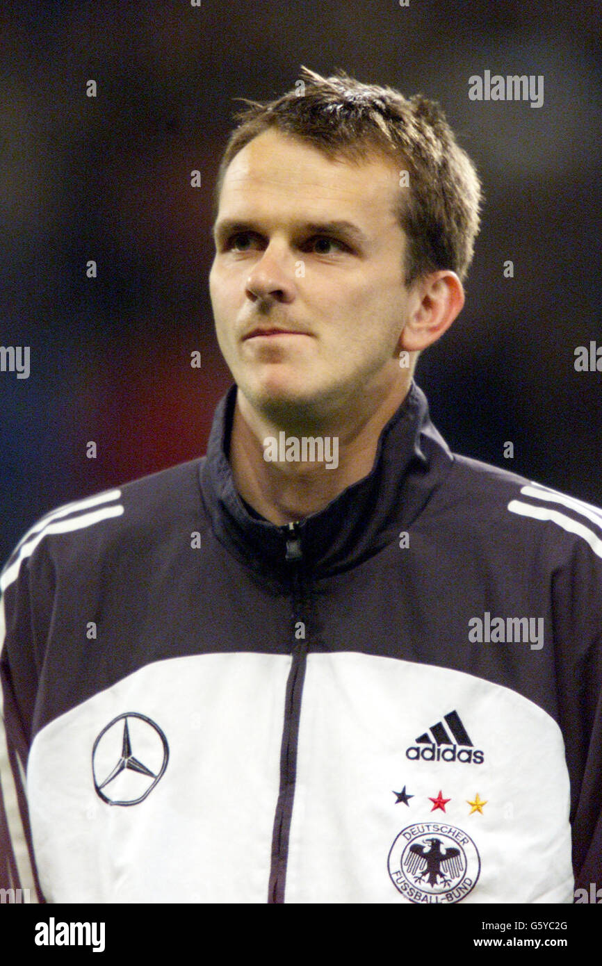 Dietmar Hamann Wales v Germany Stock Photo - Alamy