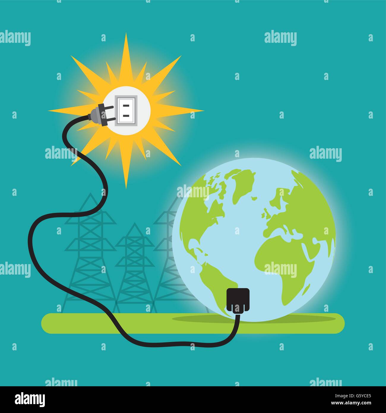 Energy design. illuistration Stock Vector Image & Art - Alamy