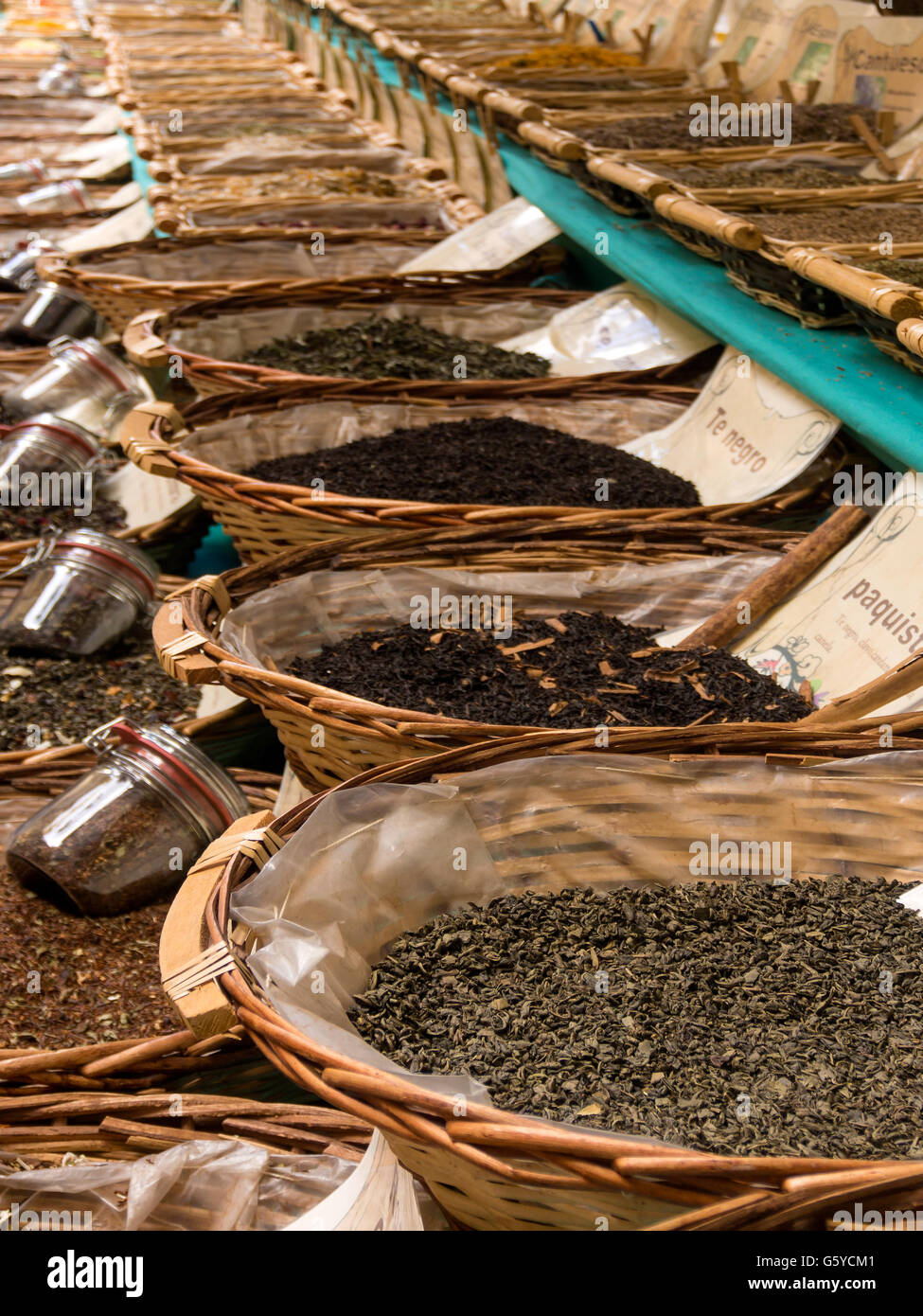 Specialist tea shop hi-res stock photography and images - Alamy
