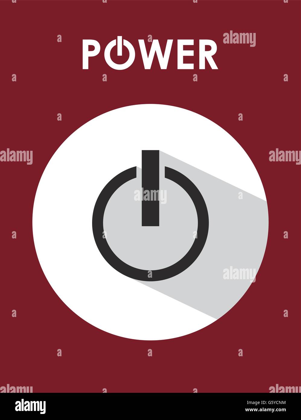 Power design. illuistration Stock Vector Image & Art - Alamy