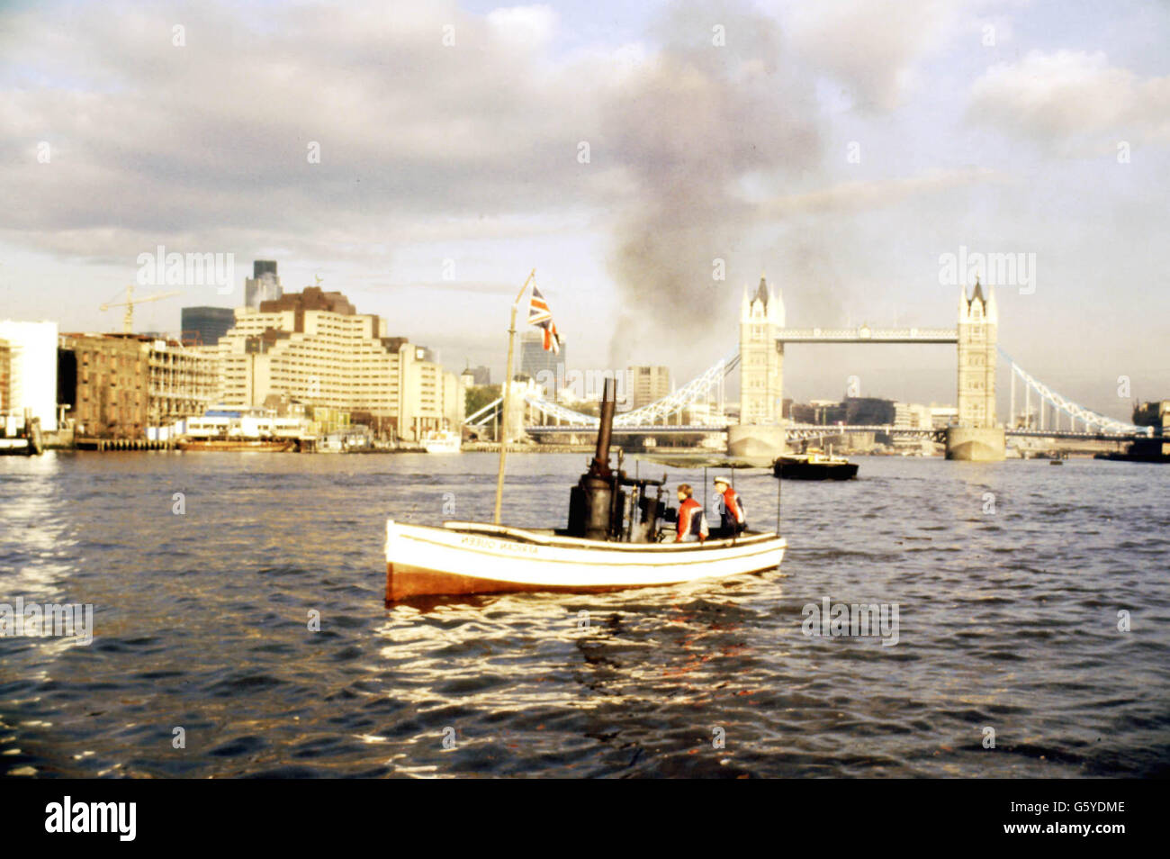 Film - 'African Queen' Boat - London Stock Photo - Alamy