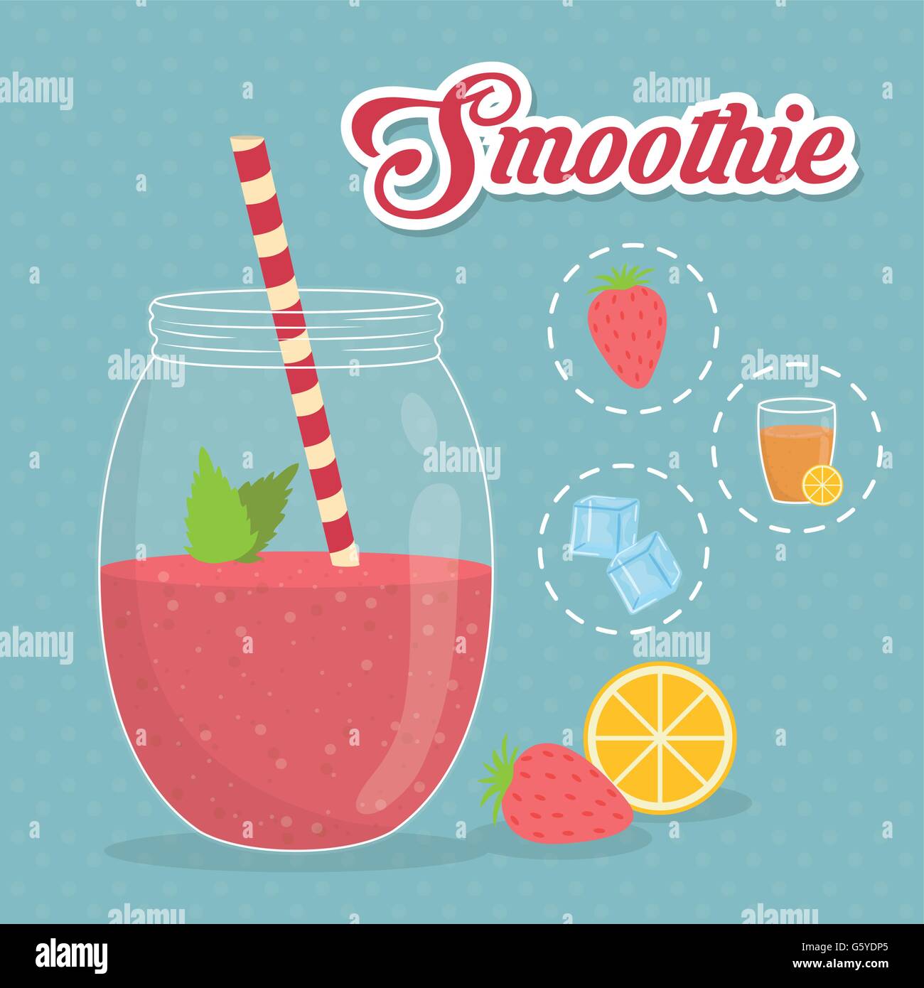 Smoothie design. illuistration Stock Vector Image & Art - Alamy