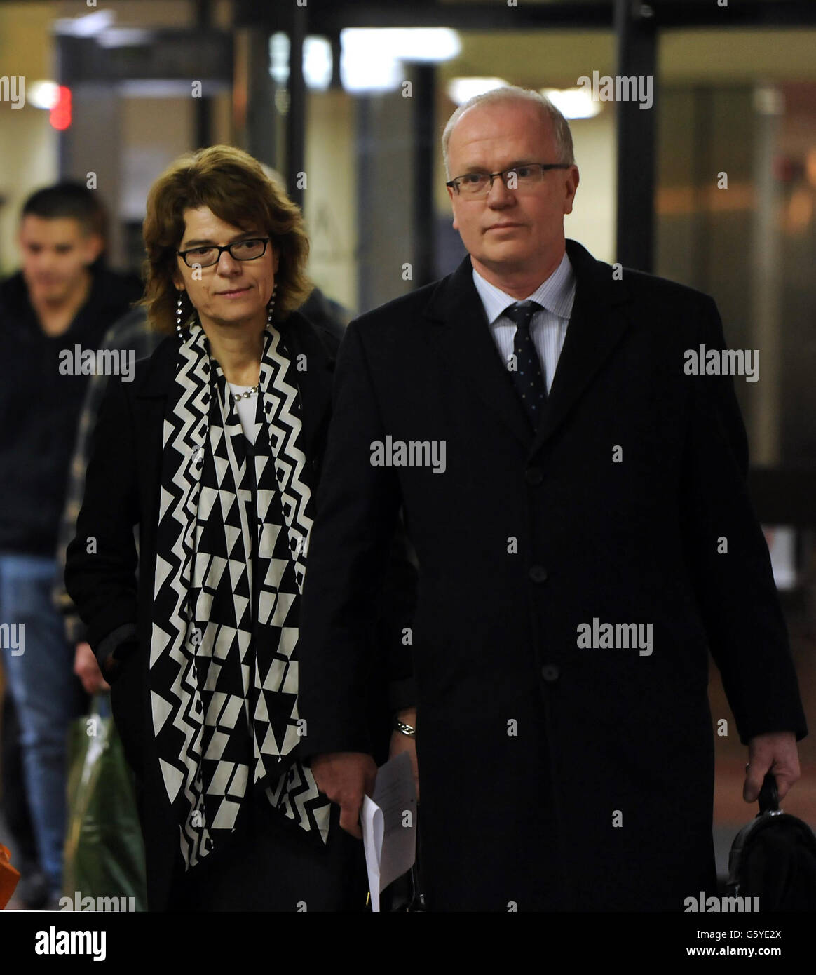 Former wife former mp chris huhne hi-res stock photography and images ...