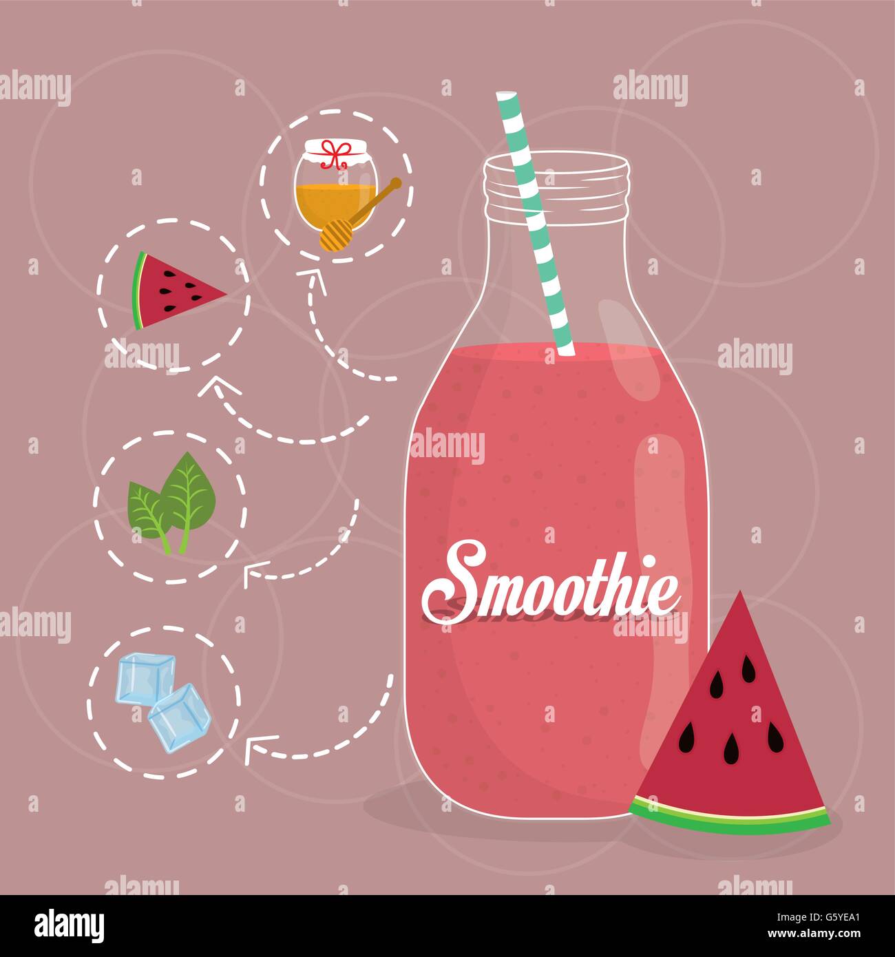 Smoothie design. illuistration Stock Vector Image & Art - Alamy