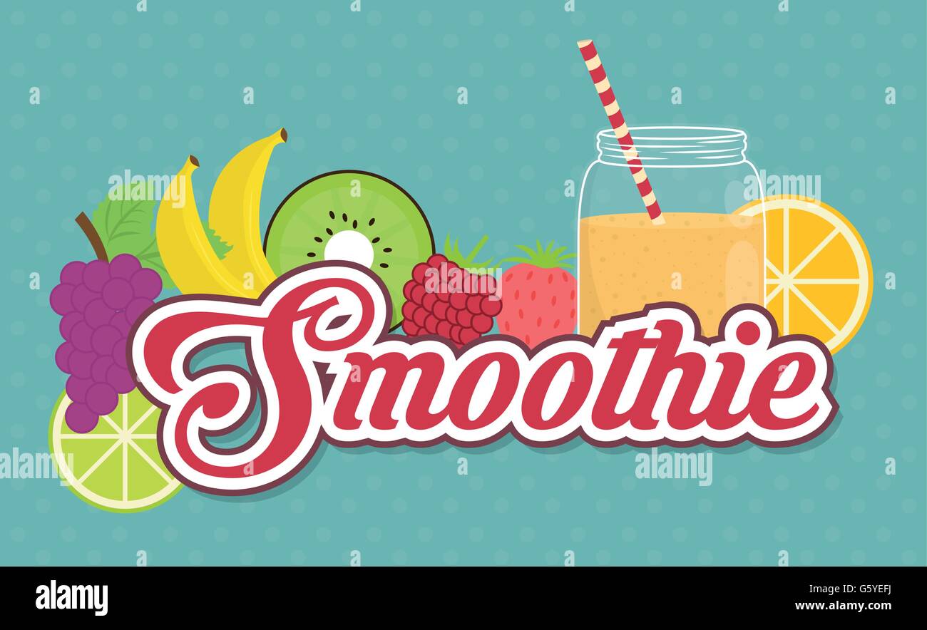 Smoothie design. illuistration Stock Vector Image & Art - Alamy