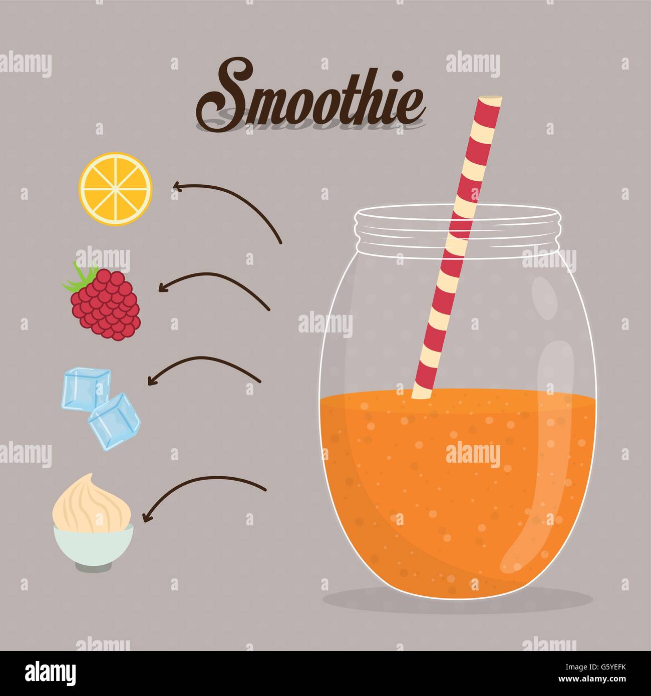 Smoothie design. illuistration Stock Vector Image & Art - Alamy