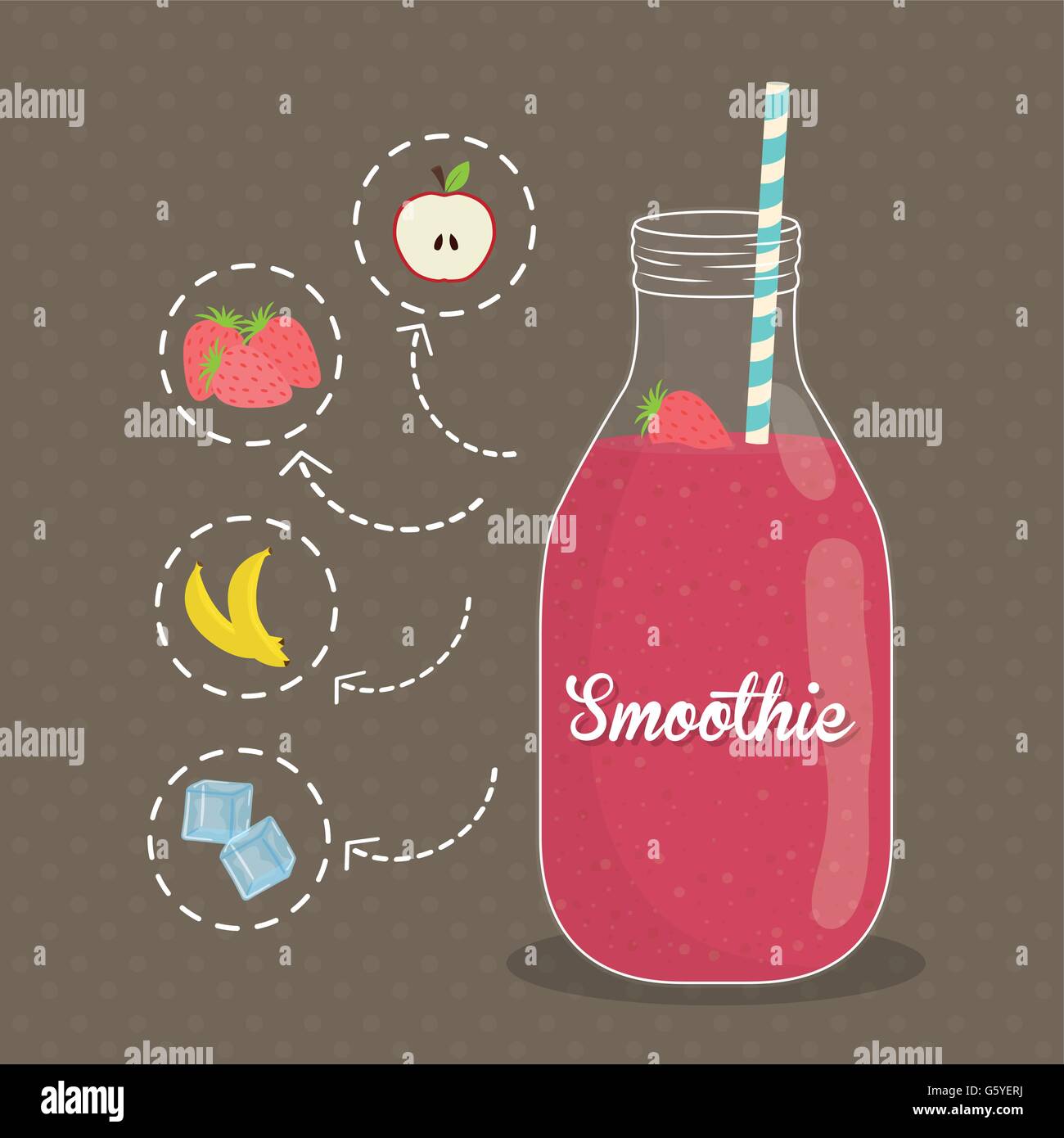 Smoothie design. illuistration Stock Vector Image & Art - Alamy
