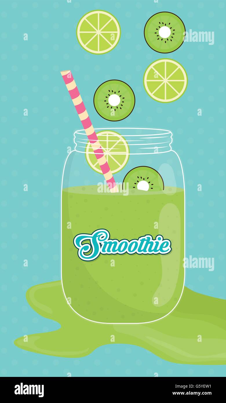 Smoothie design. illuistration Stock Vector Image & Art - Alamy