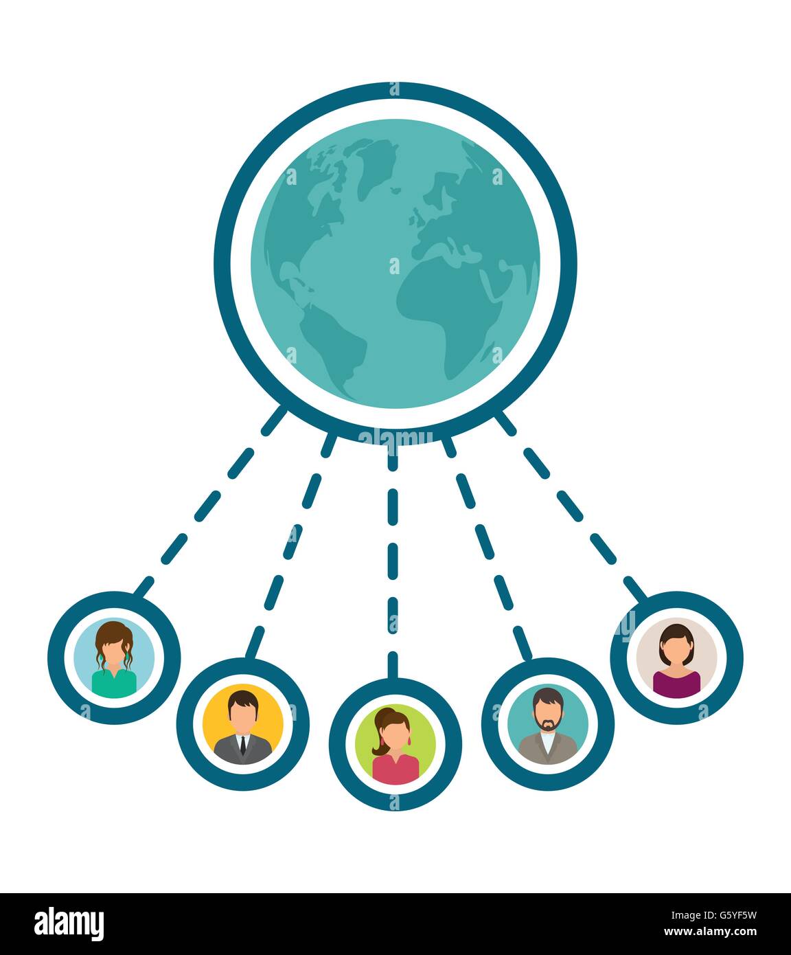 Network design. illuistration Stock Vector Image & Art - Alamy