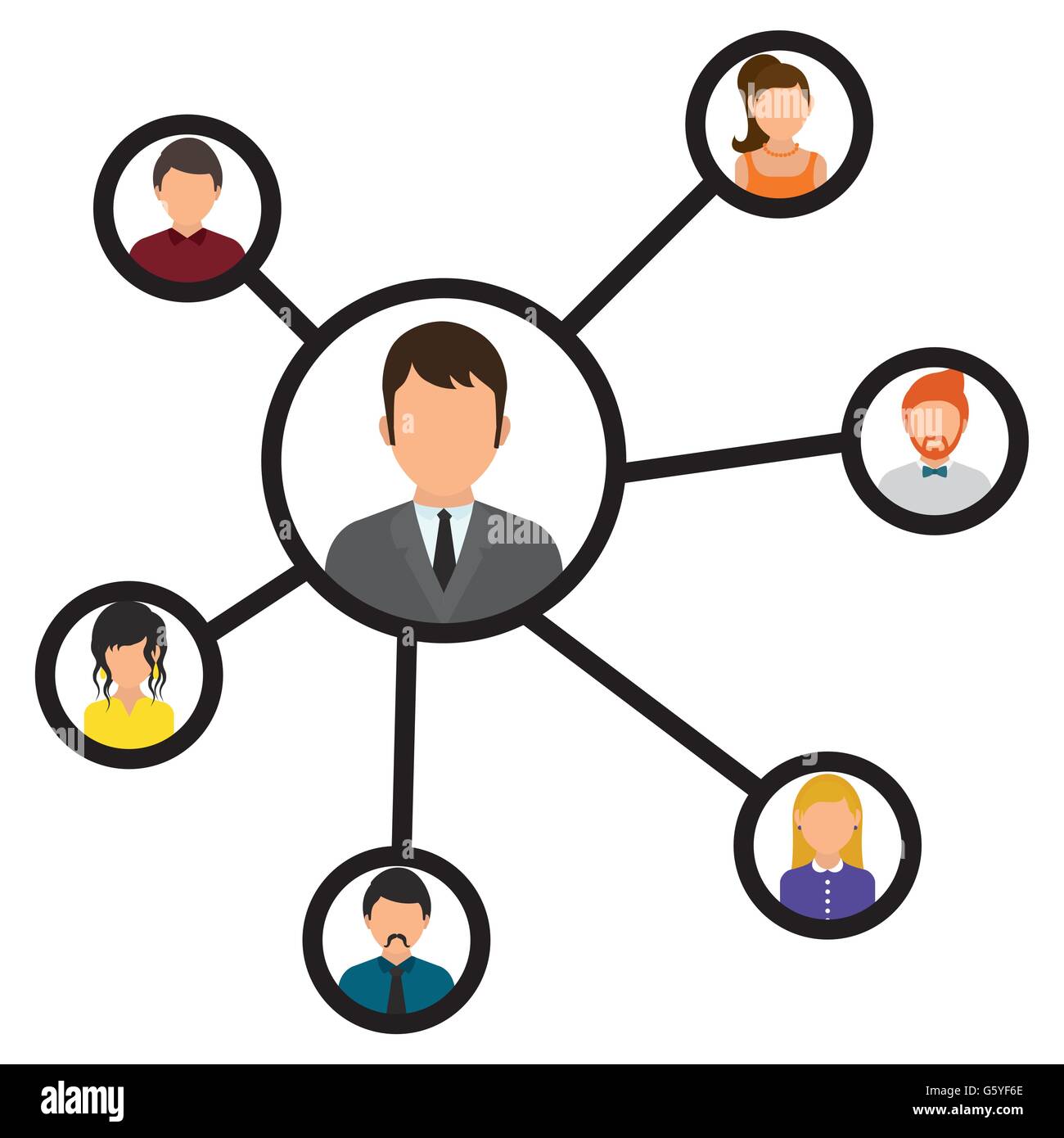 Network design. illuistration Stock Vector Image & Art - Alamy