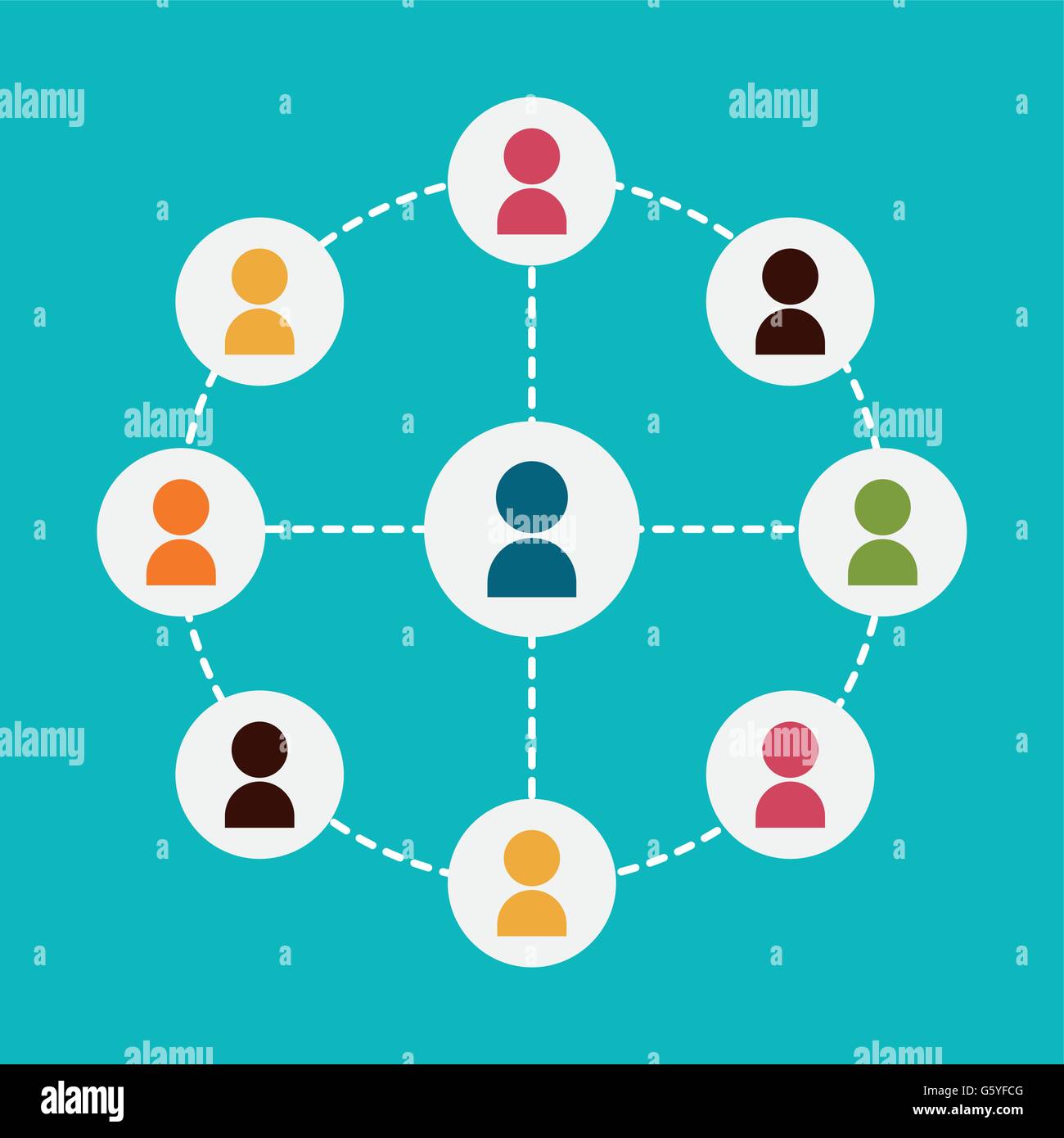 Network design. illuistration Stock Vector Image & Art - Alamy