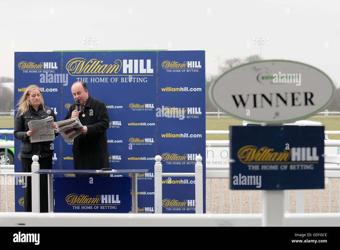 Horse Racing - Lincoln Trial Day - Wolverhampton Racecourse Stock Photo ...