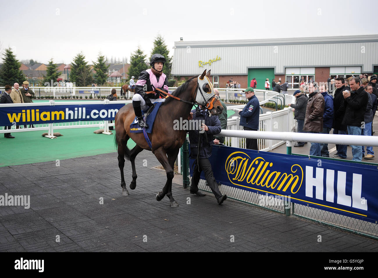 Horse Racing - Lincoln Trial Day - Wolverhampton Racecourse Stock Photo ...