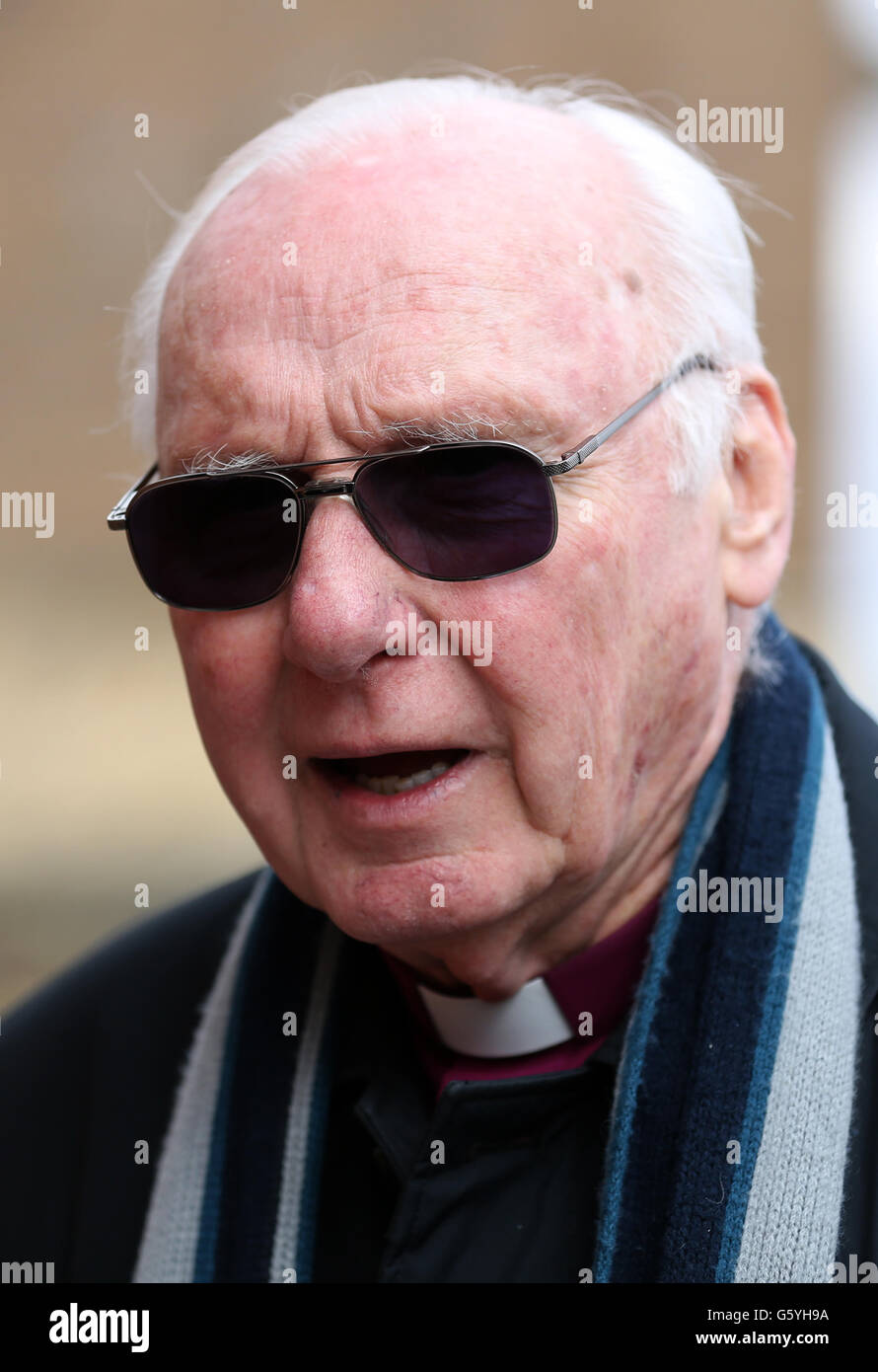 Archbishop begins UK pilgrimage Stock Photo - Alamy