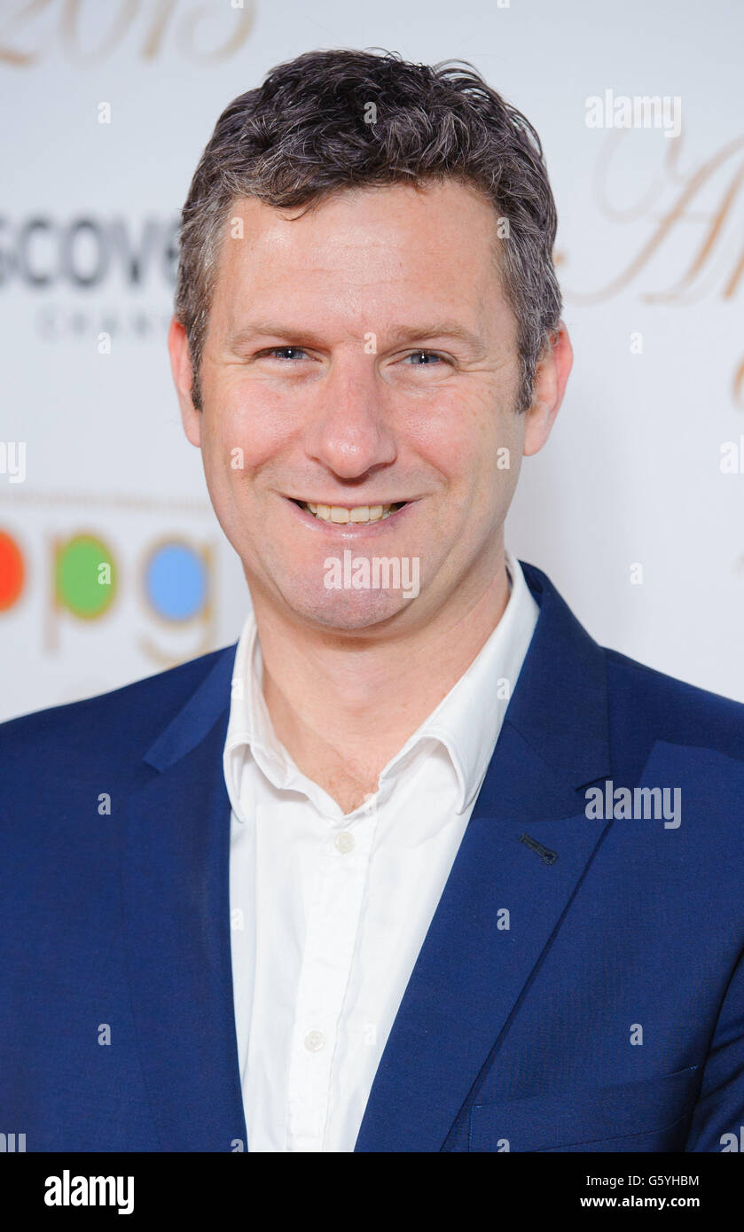 Adam Hills arriving at the Broadcasting Press Guild Television & Radio ...