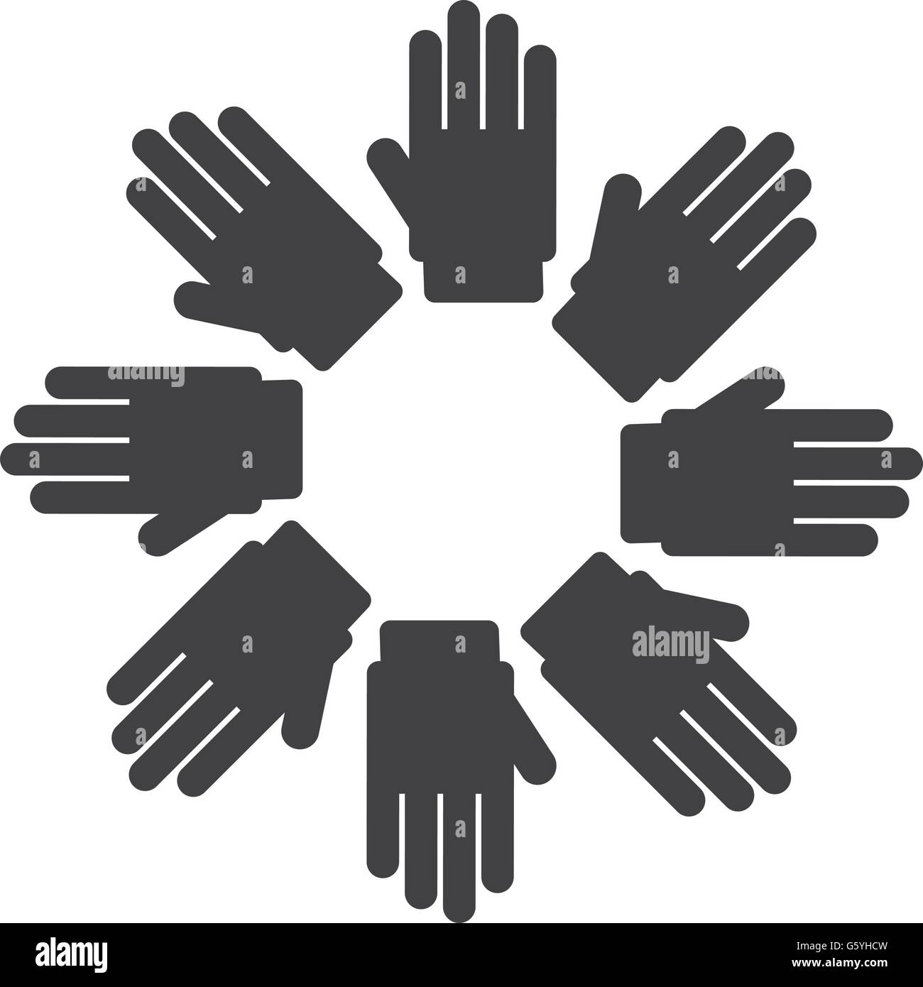 hands symbol diversity isolated icon design Stock Vector Image & Art ...