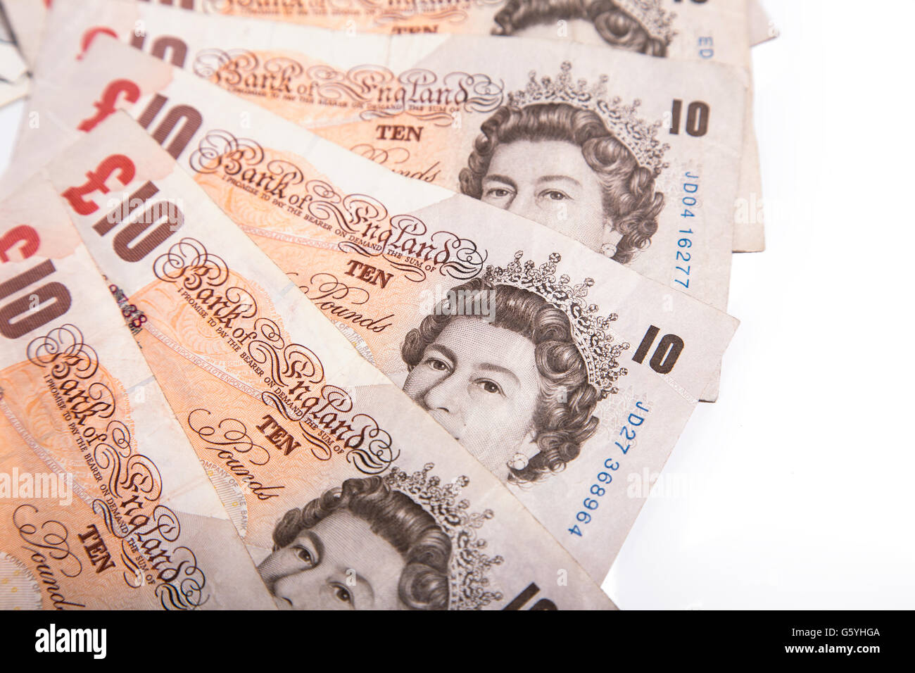 A close-up photograph of Sterling currency Stock Photo - Alamy