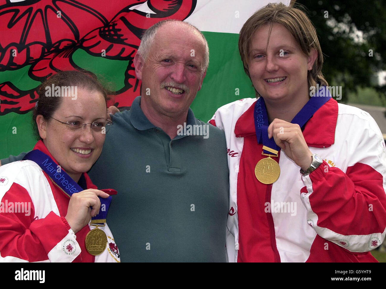 Gold Medalist Welsh Ceri Dallimore and father John Dallimore and ...