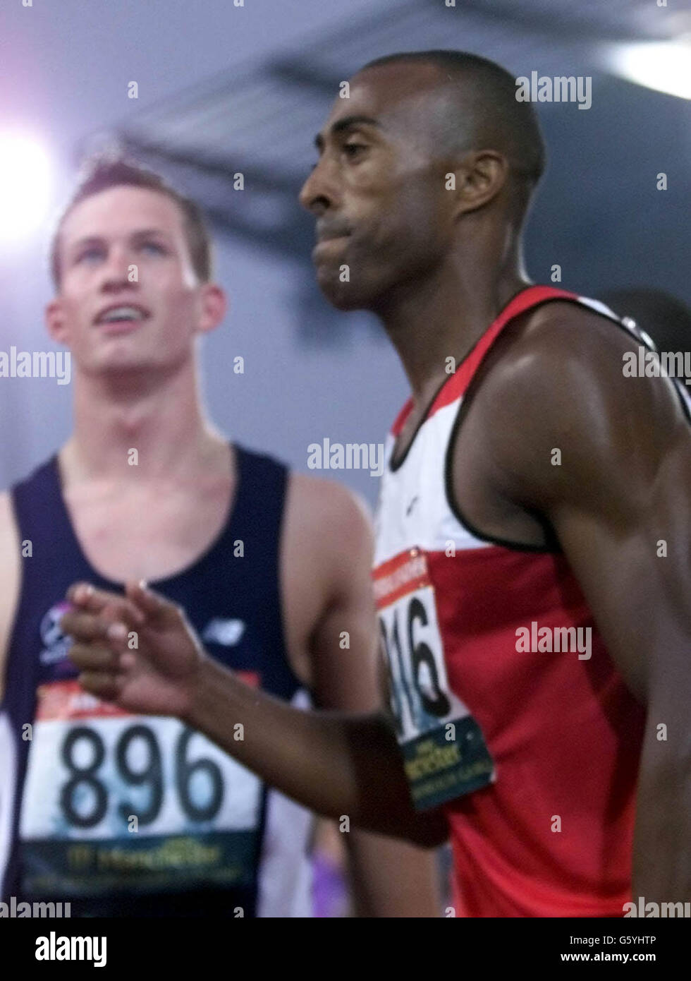 Spor athletics action colin jackson hi-res stock photography and images ...