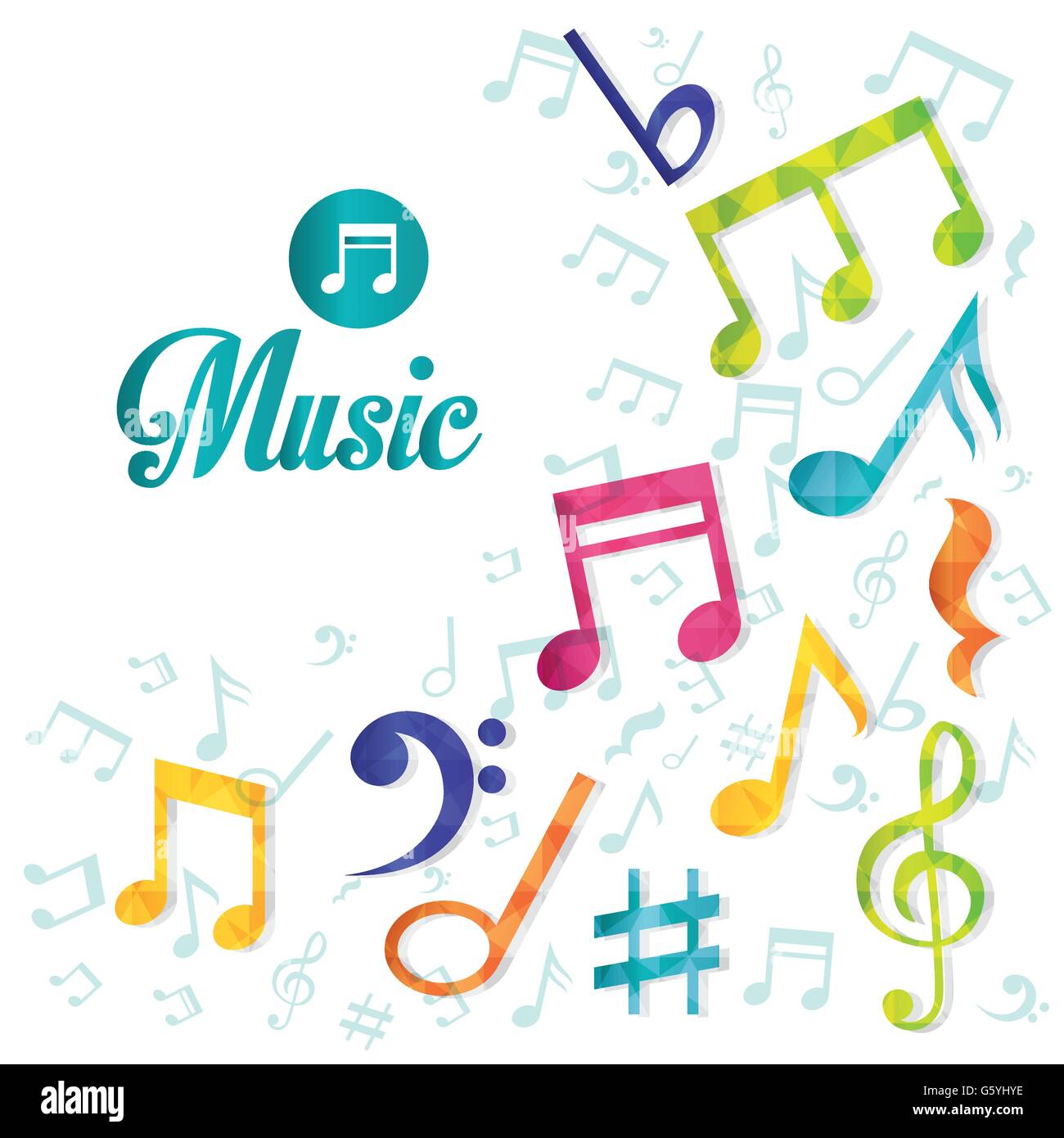 Music digital design Stock Vector Image & Art - Alamy