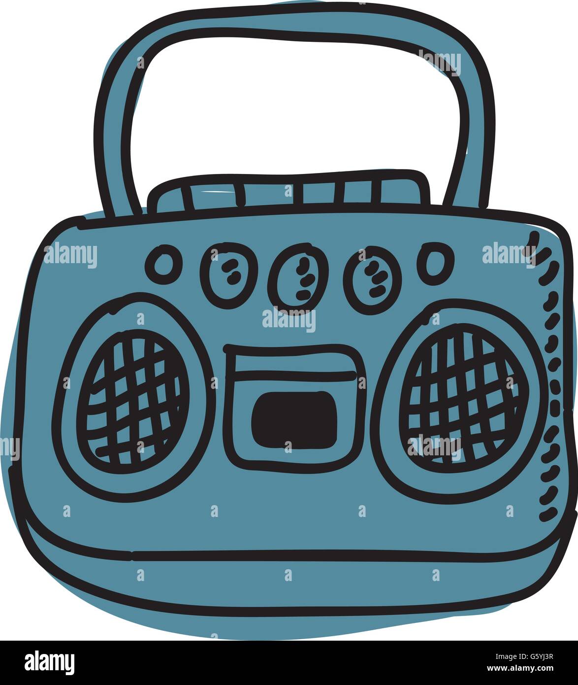 Radio drawing hi-res stock photography and images - Alamy
