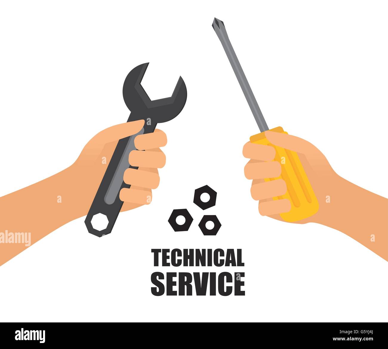 Technical service design Stock Vector Image & Art - Alamy