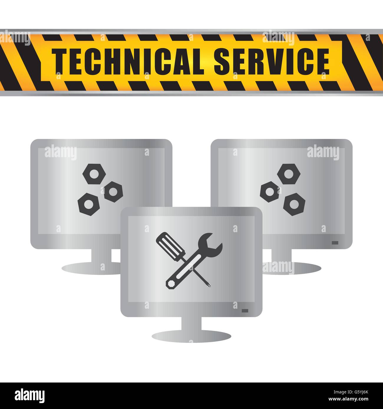 Technical service design Stock Vector Image & Art - Alamy