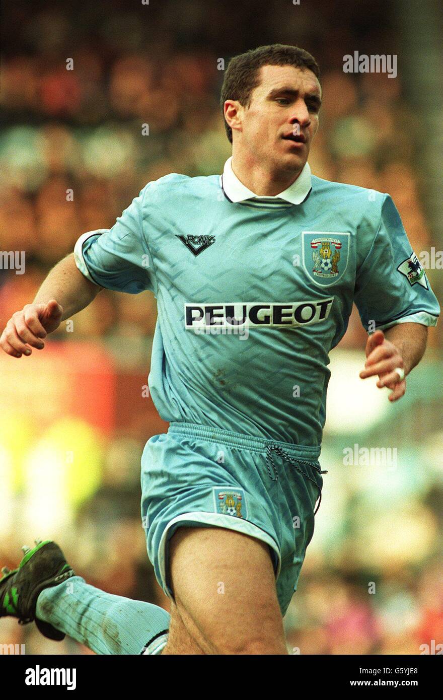 Premier League Soccer, Coventry City v Middlesbrough. Liam Daish ...