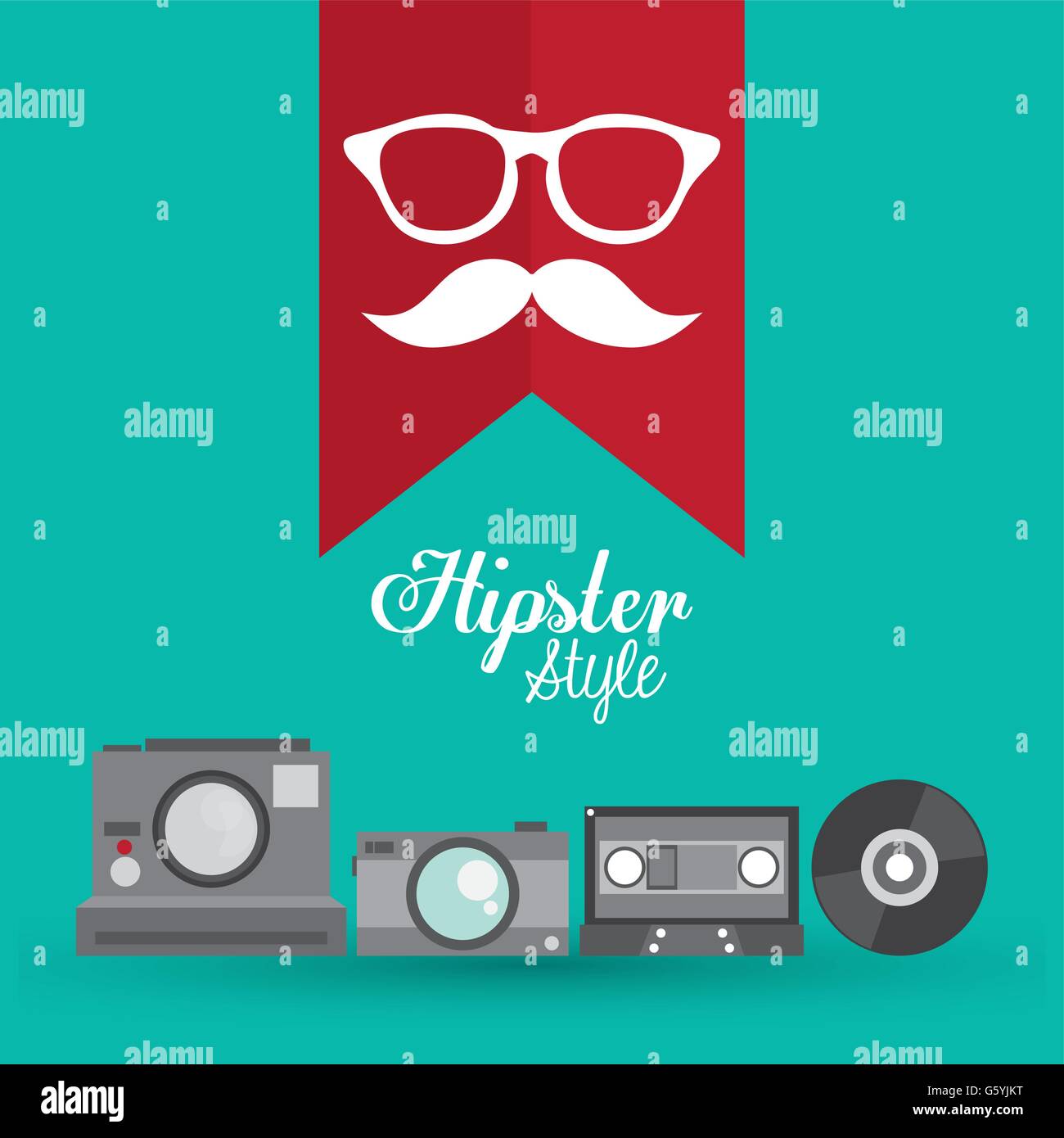 Hypster style design Stock Vector Image & Art - Alamy