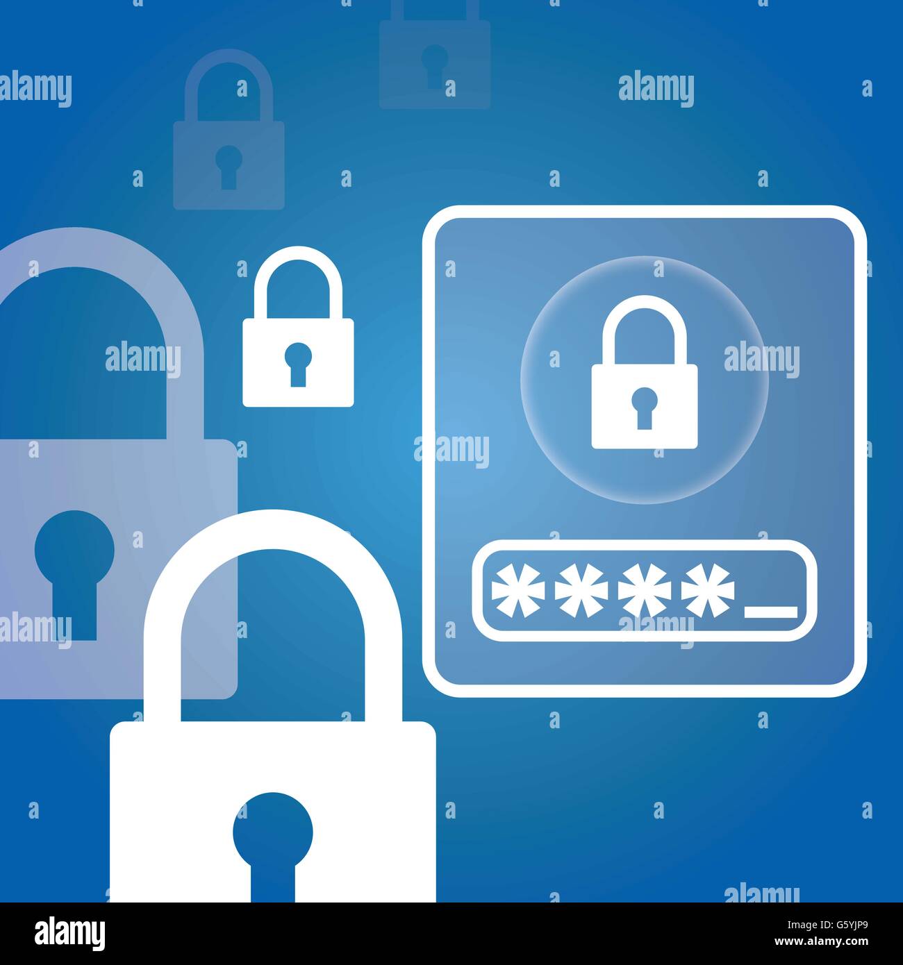 Security system design Stock Vector Image & Art - Alamy