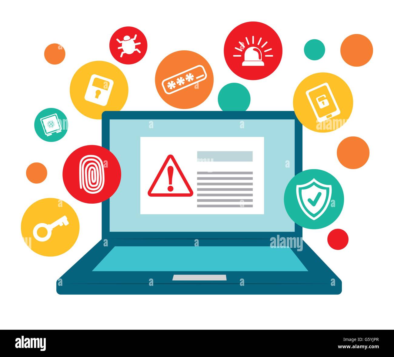 Security system design Stock Vector Image & Art - Alamy