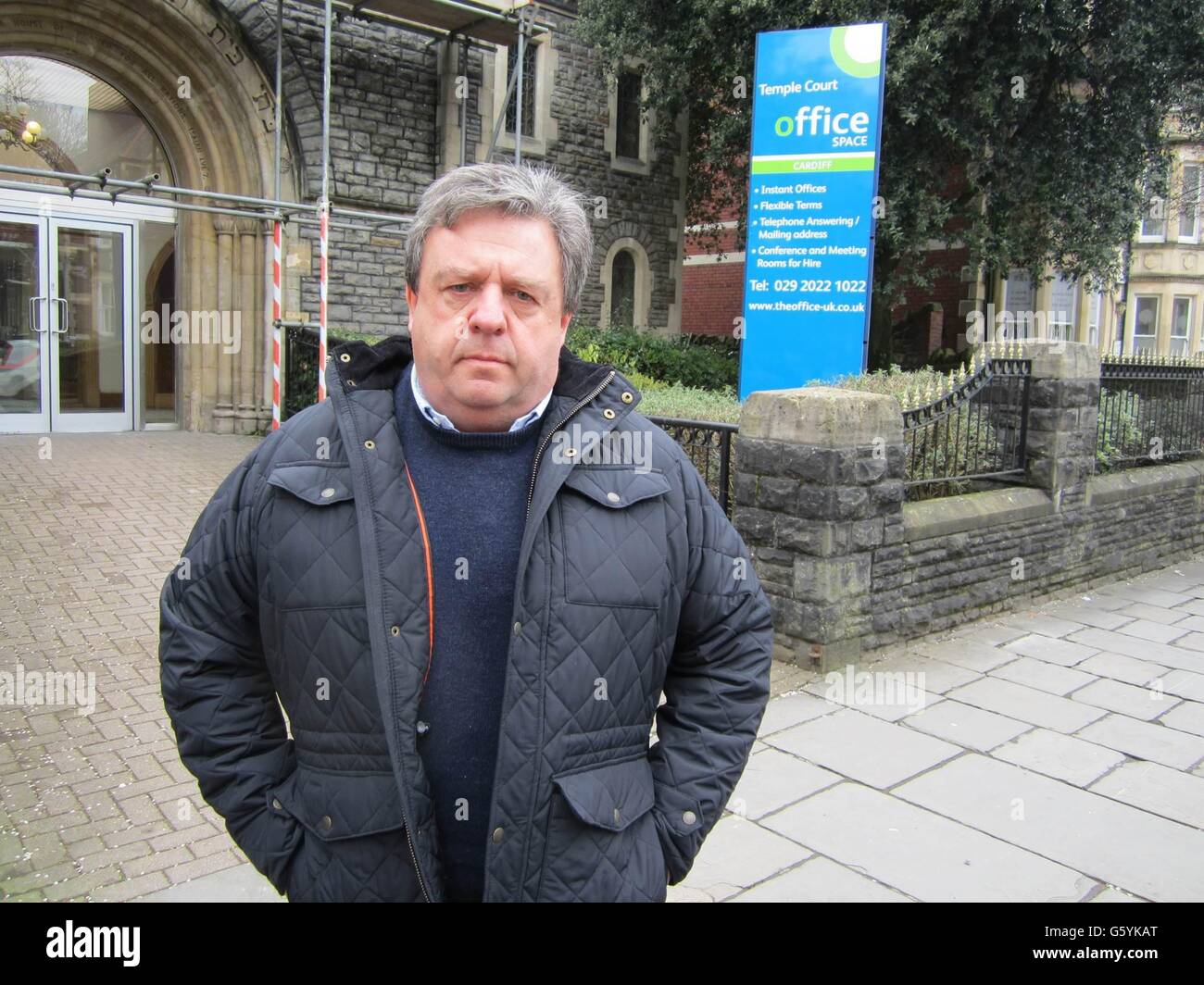 Howard Griffiths NMC hearing Stock Photo - Alamy