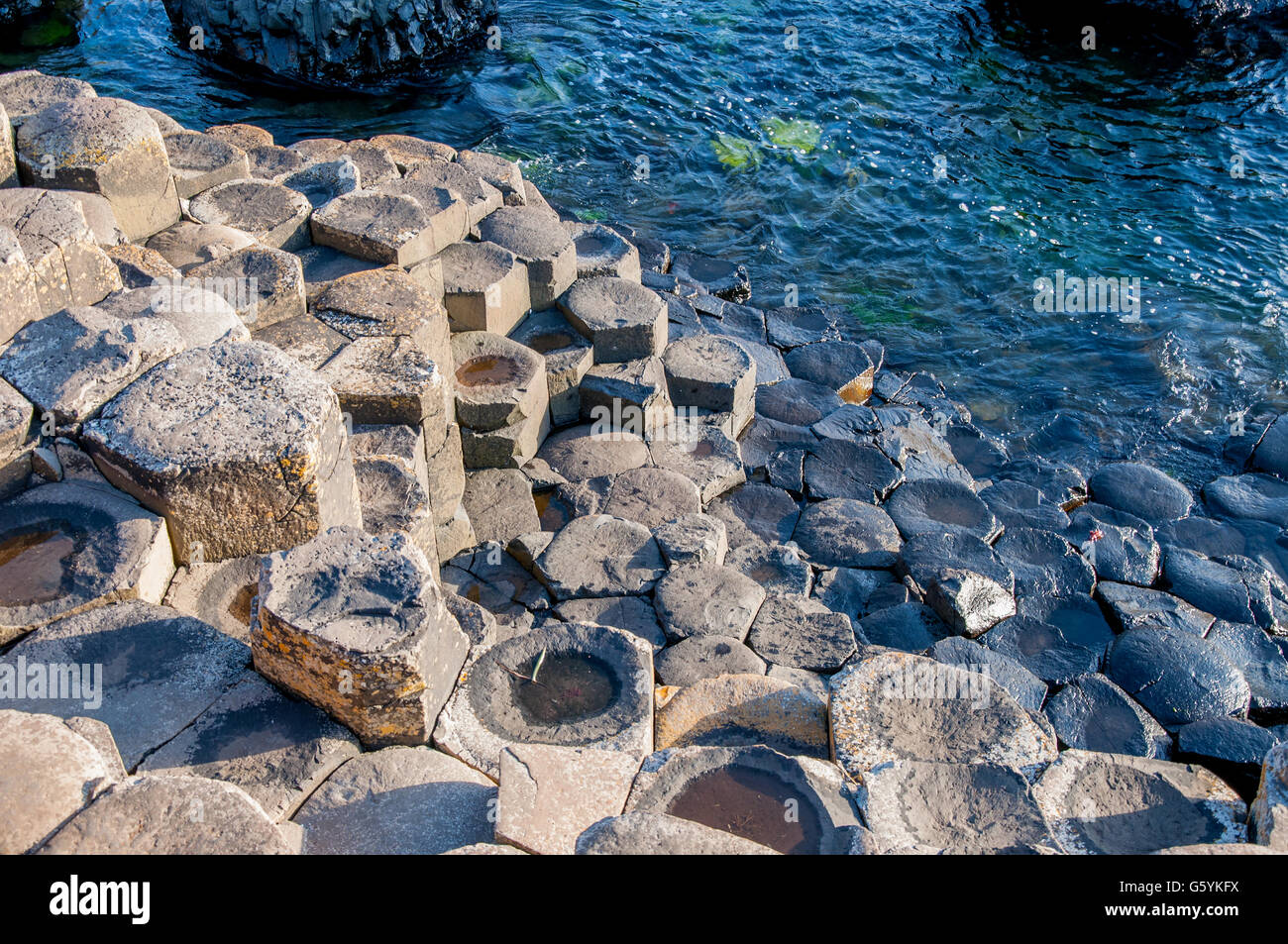 Hexagonal stones hi-res stock photography and images - Alamy