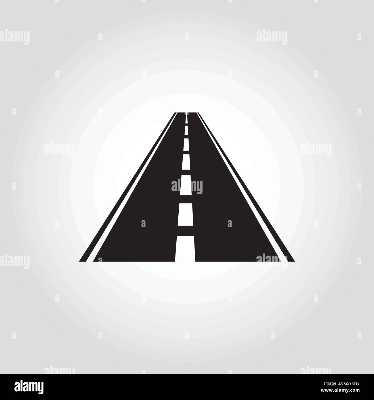 Vector black car road icon Stock Vector Image & Art - Alamy