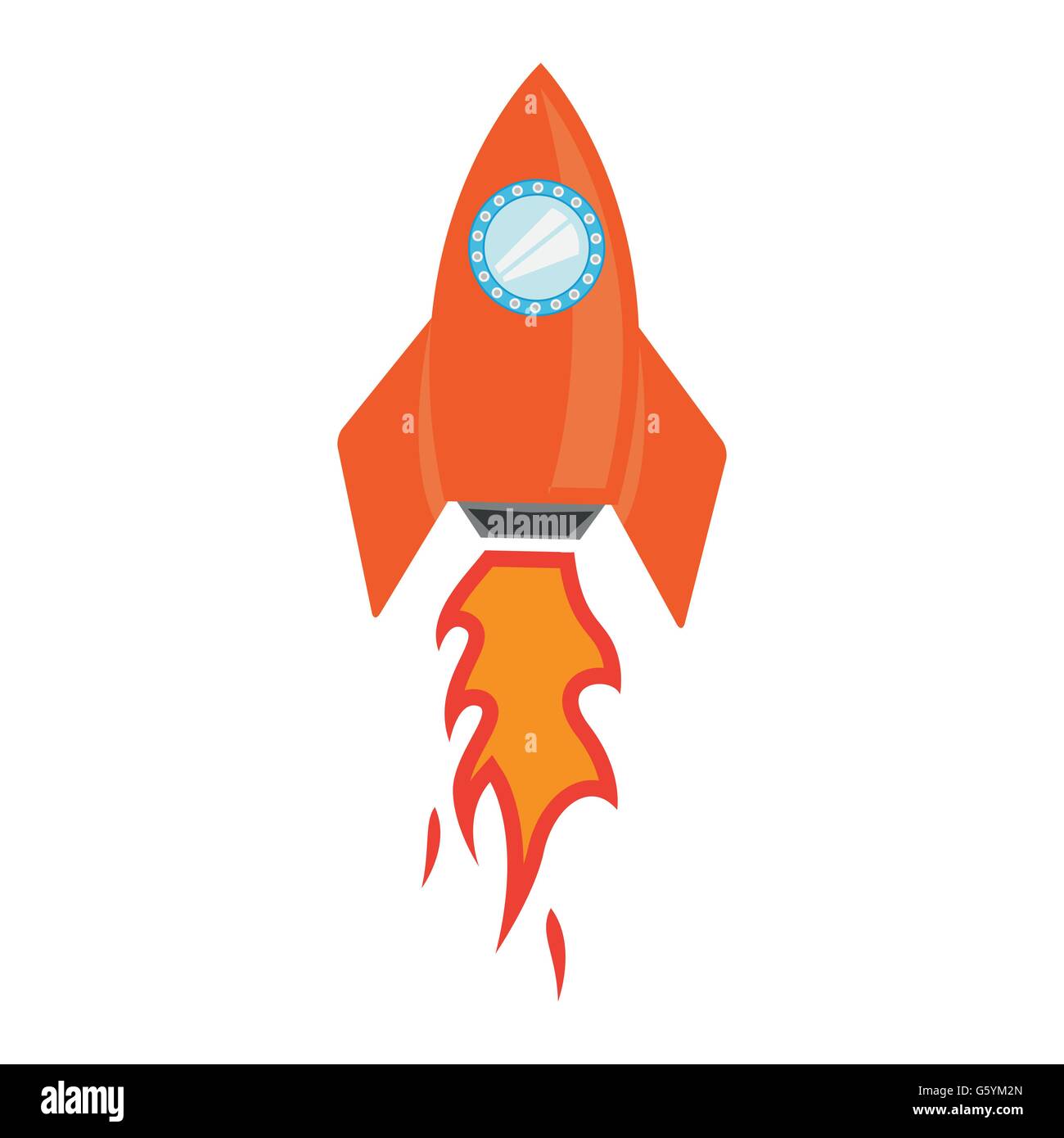 Spaceship in galaxy retro Stock Vector Images - Alamy