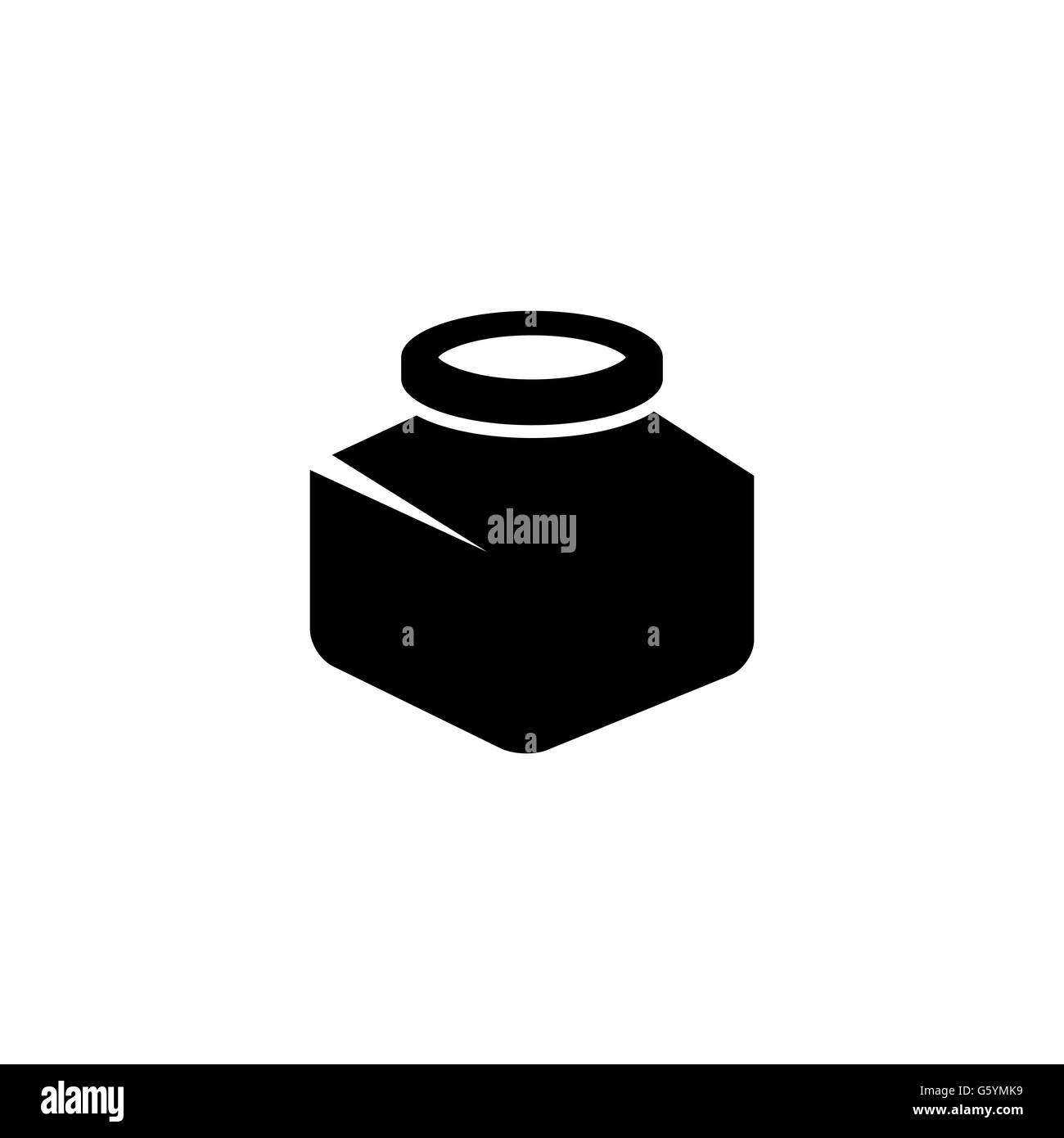 Pen and ink pot Black and White Stock Photos & Images - Alamy