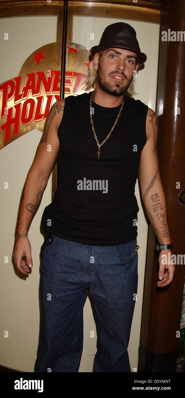 Former Boyzone singer Shane Lynch arrives for a private celebrity ...