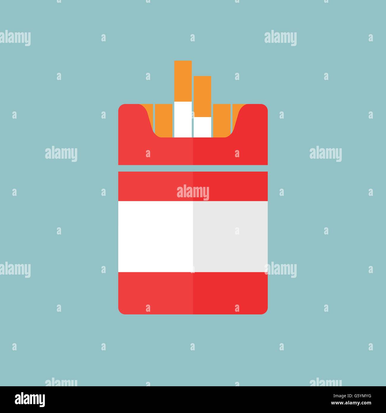 Cigarettes icon hi-res stock photography and images - Alamy