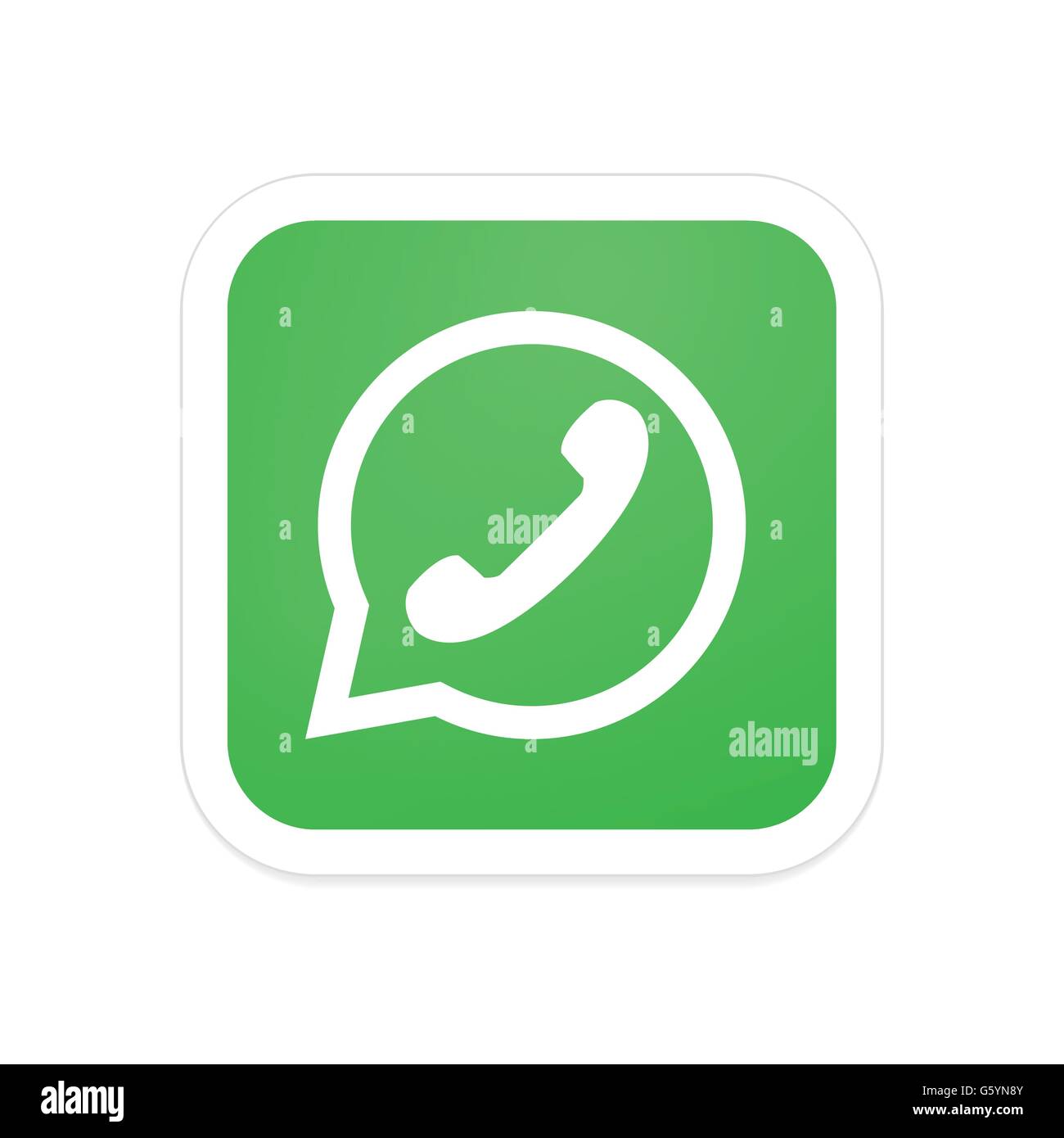 Phone whatsapp Stock Vector Images - Alamy