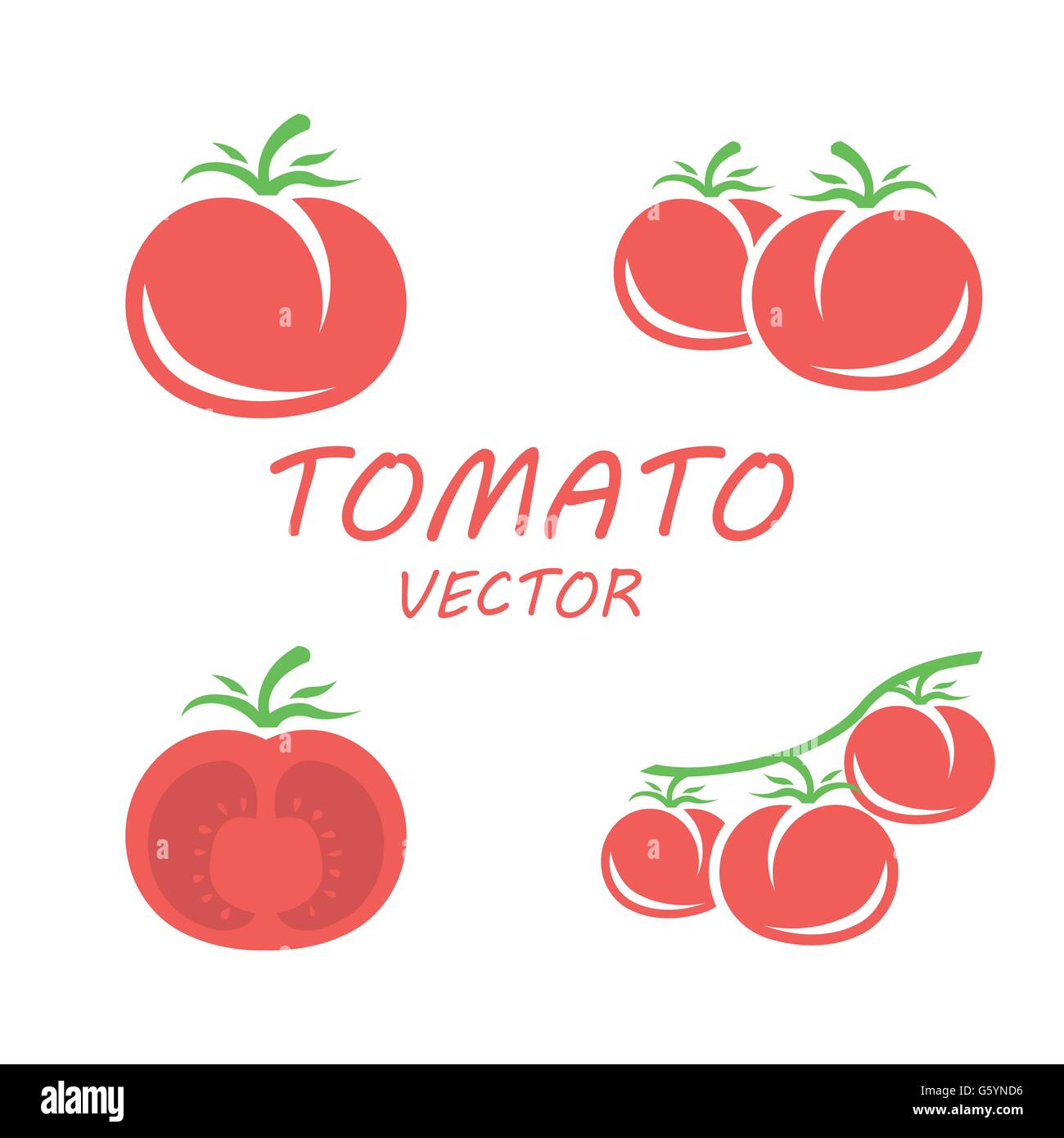 Tomato icons hi-res stock photography and images - Alamy