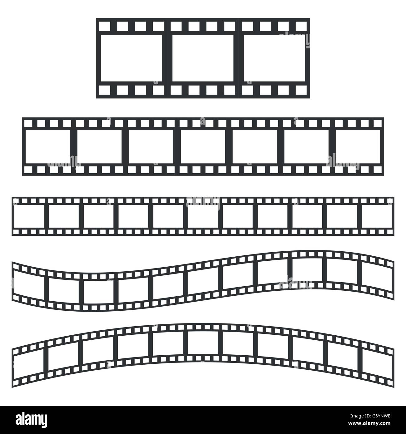 Vector black film frame Stock Vector Image & Art - Alamy