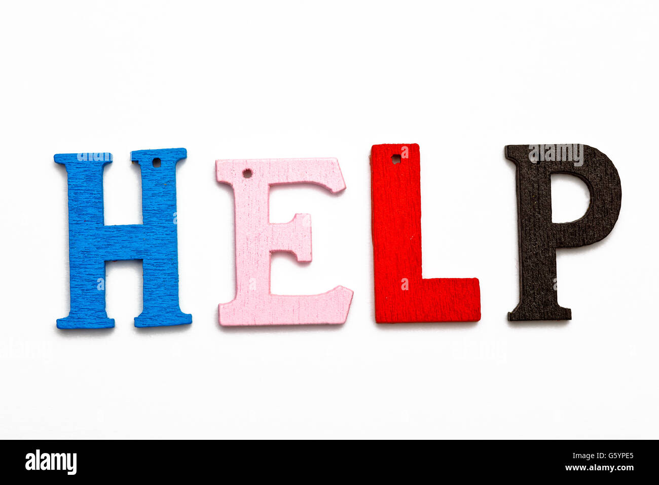 Letters make the word emergency aid hi-res stock photography and images ...