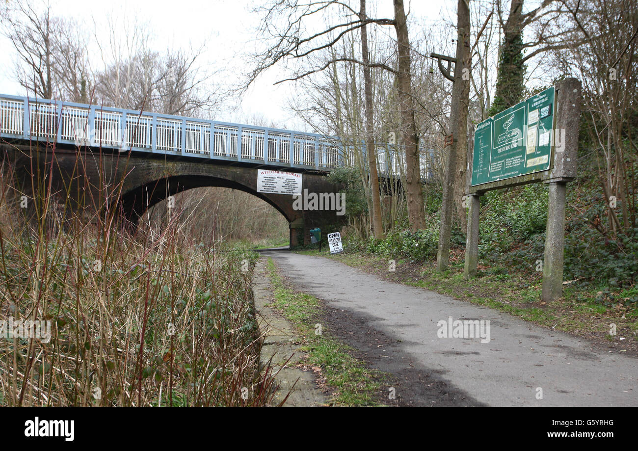 Cuckoo trail sussex hi-res stock photography and images - Alamy