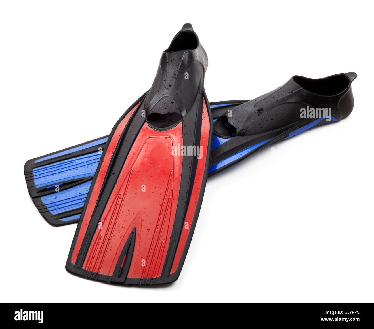 Rubber flippers hi-res stock photography and images - Alamy