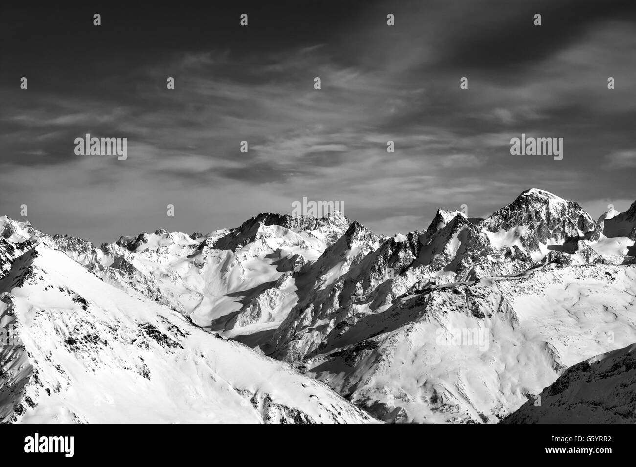 Extreme peak Black and White Stock Photos & Images - Alamy