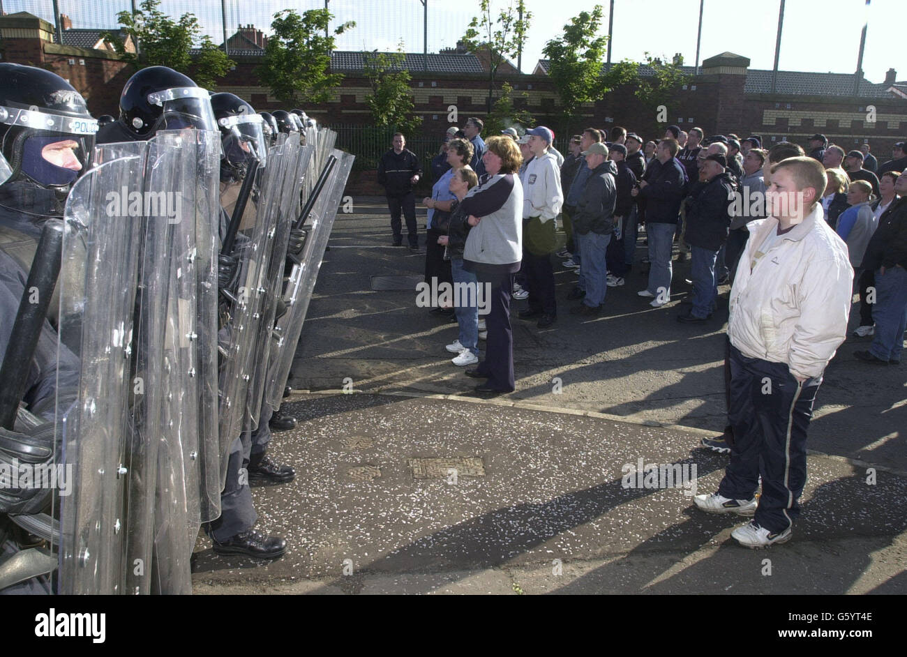 Catholics look past officers from the Police Service of Northern ...