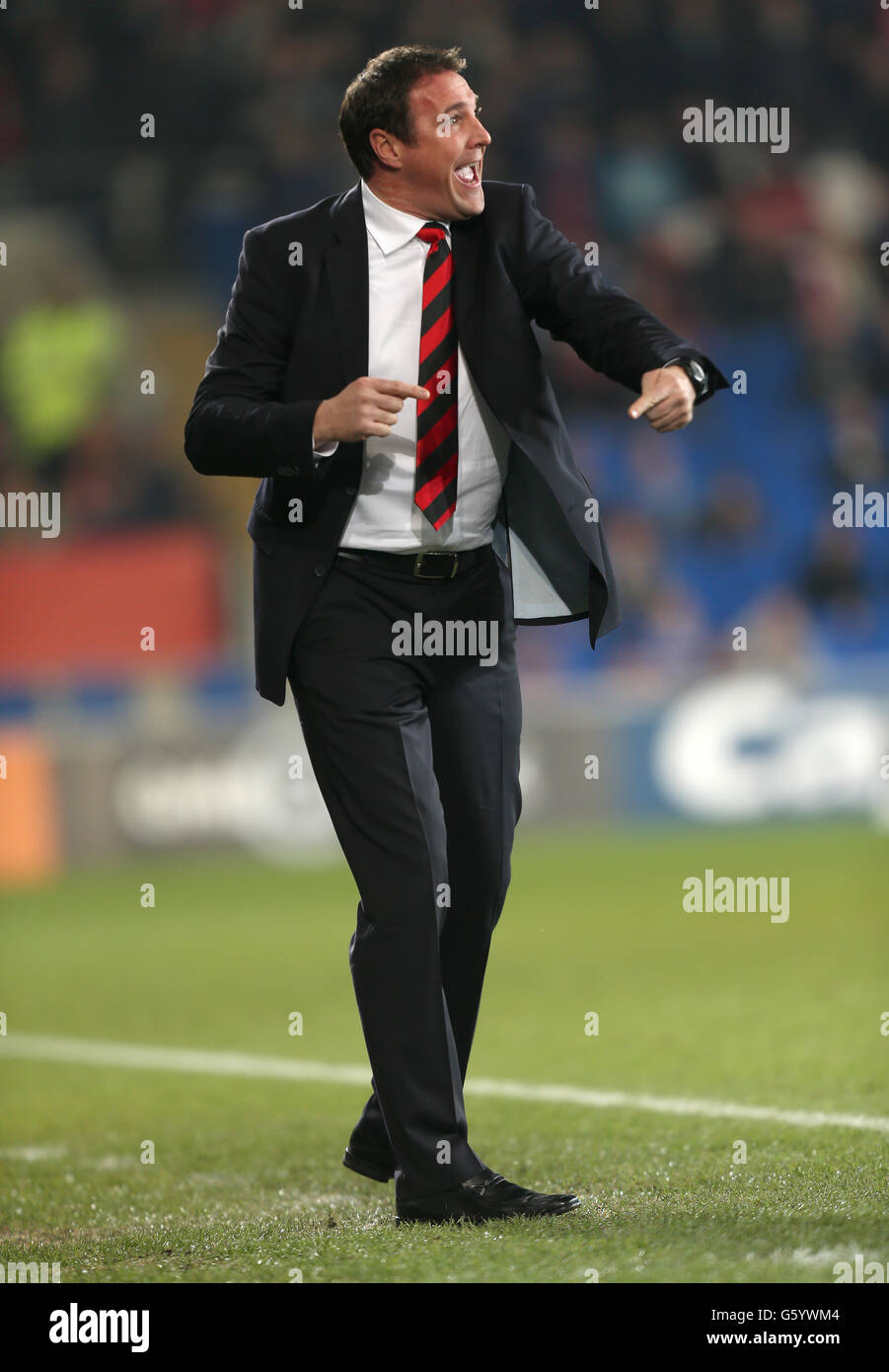 Cardiff city manager malky championship match cardiff city stadium hi ...