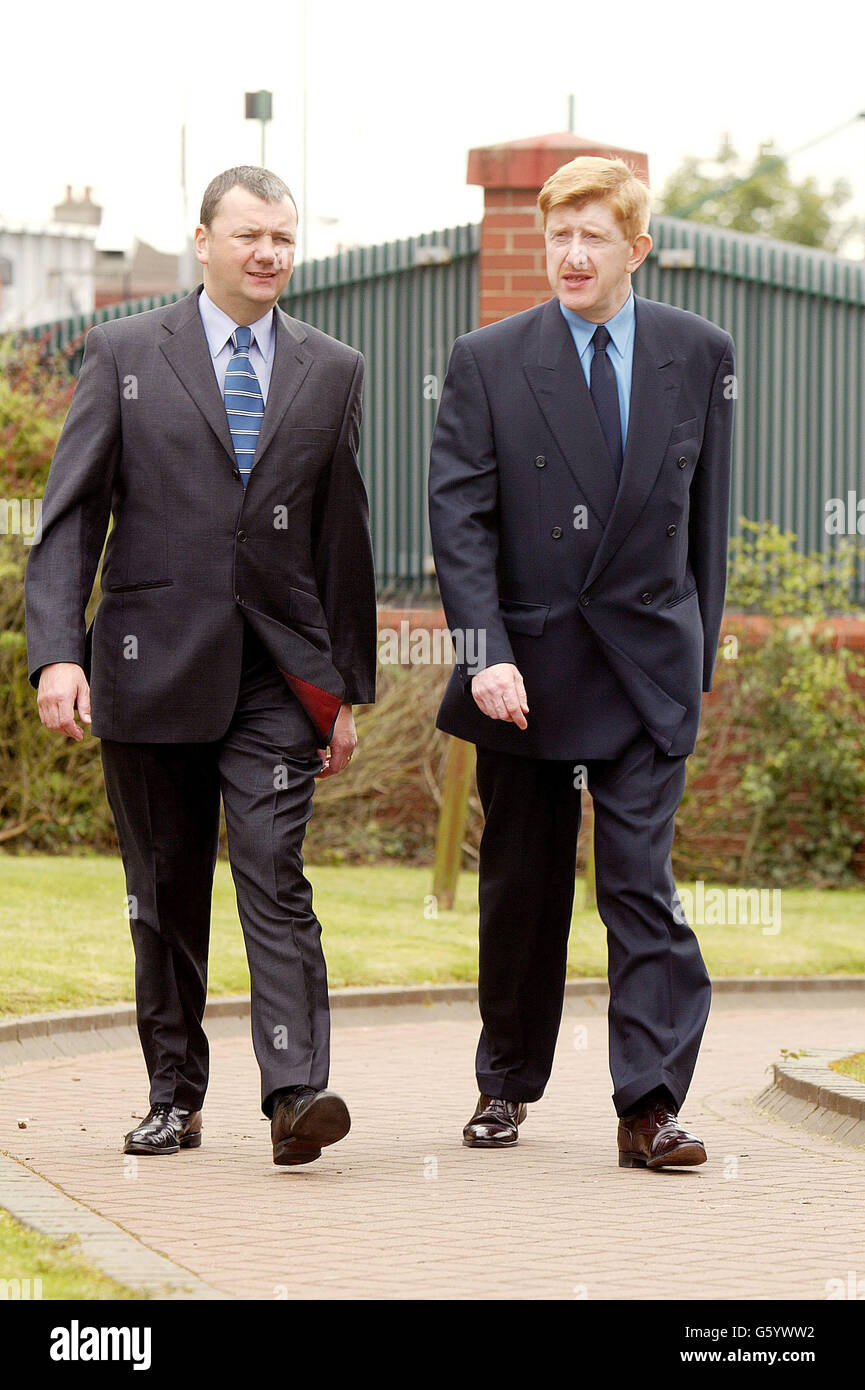 Duncan McCausland and Roy Toner Stock Photo - Alamy