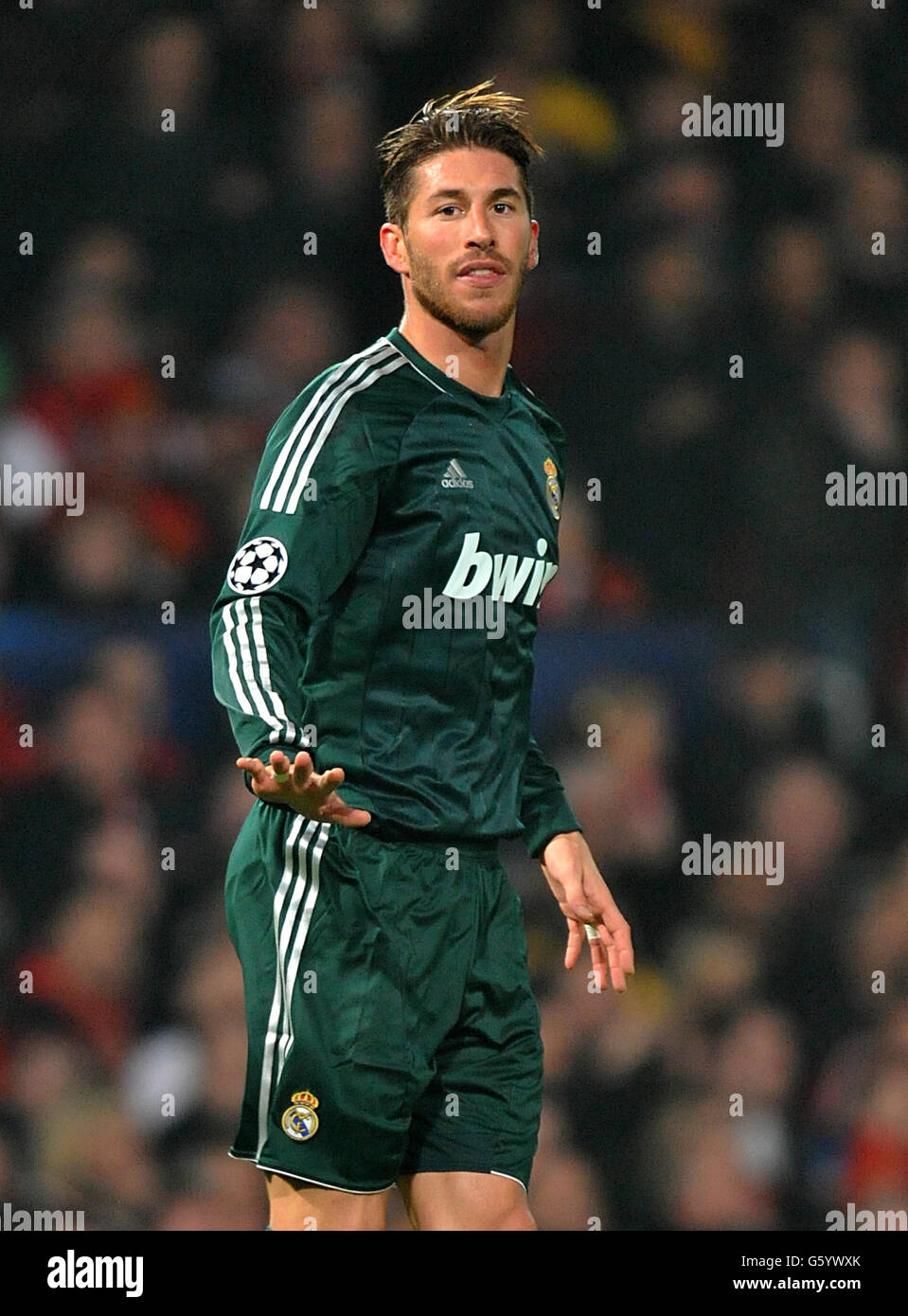 Old trafford garcia sergio ramos hi-res stock photography and images ...