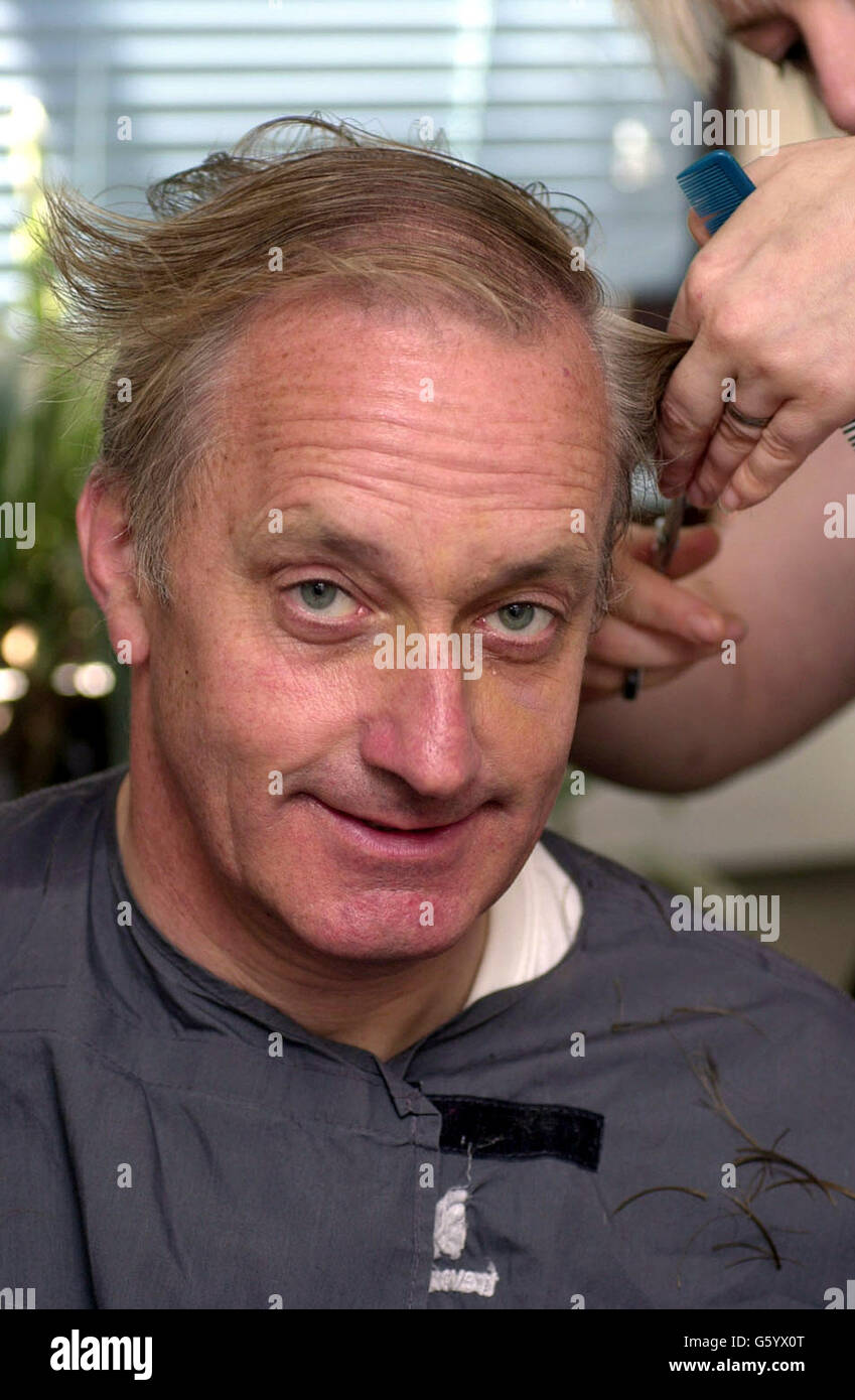 Neil hamilton undergoes make over inside london television centre hi ...